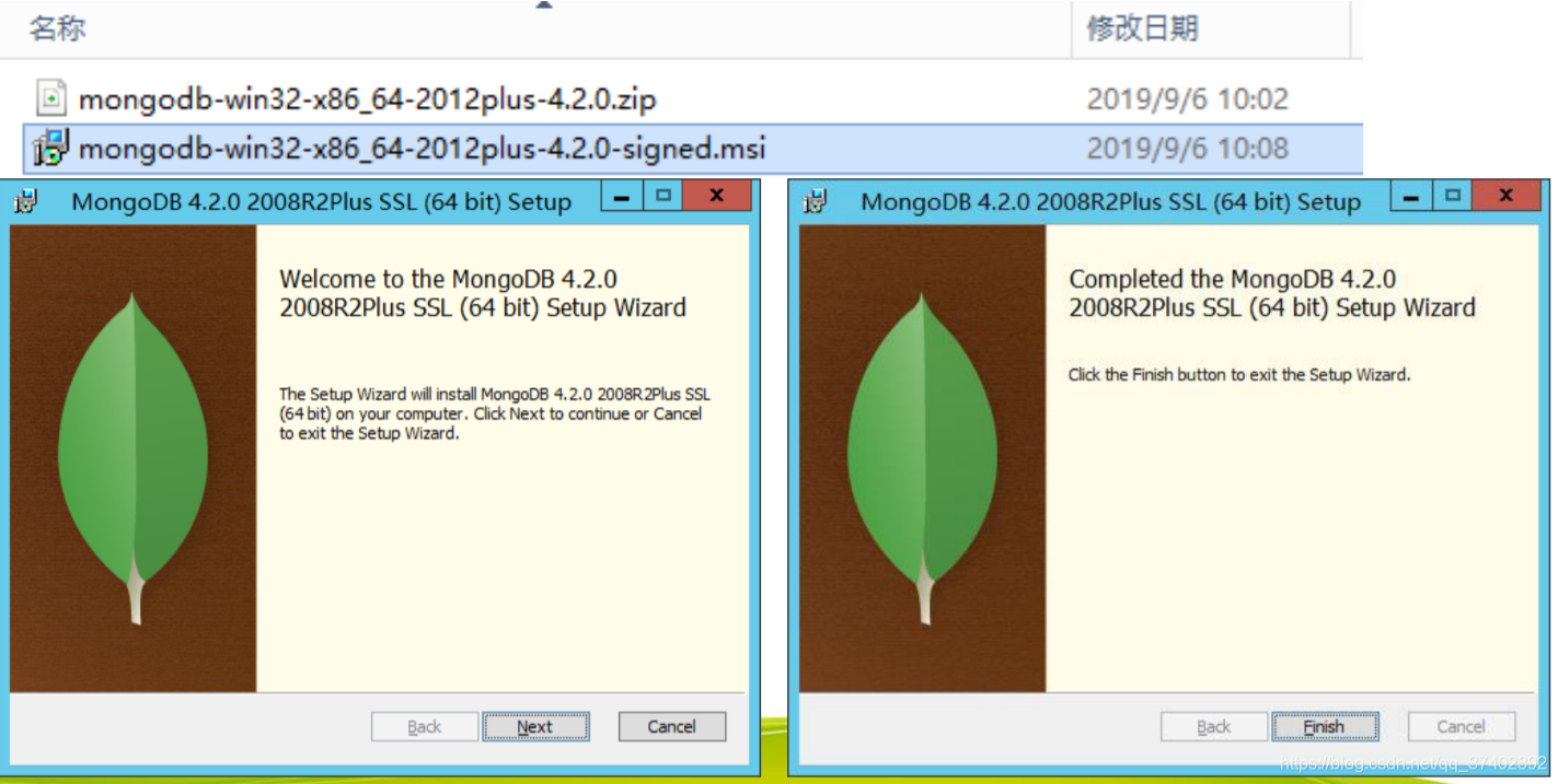 MongoDB安装及使用（Windows下）_双击mongosh.exe即可打开mongo shell:-CSDN博客