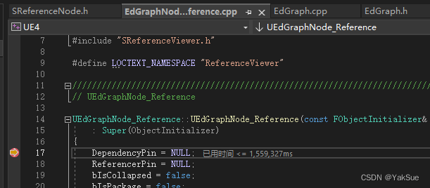 观察UE4中引用查看器(ReferenceViewer)是从哪得到数据的_ue reference viewer...-CSDN博客