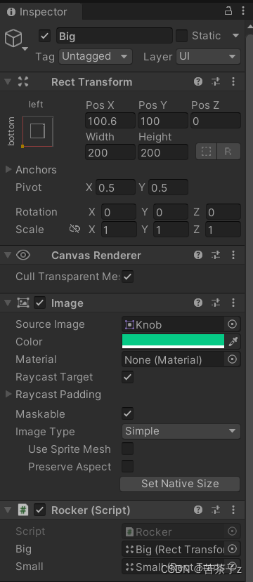 Unity实现可拖动摇杆（Rocker）交互,-CSDN博客