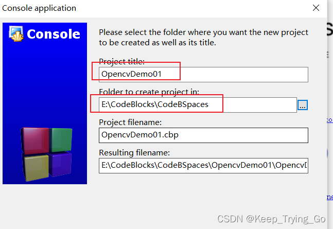 Windows下的CodeBlocks配置Opencv环境_codeblocks opencv-CSDN博客