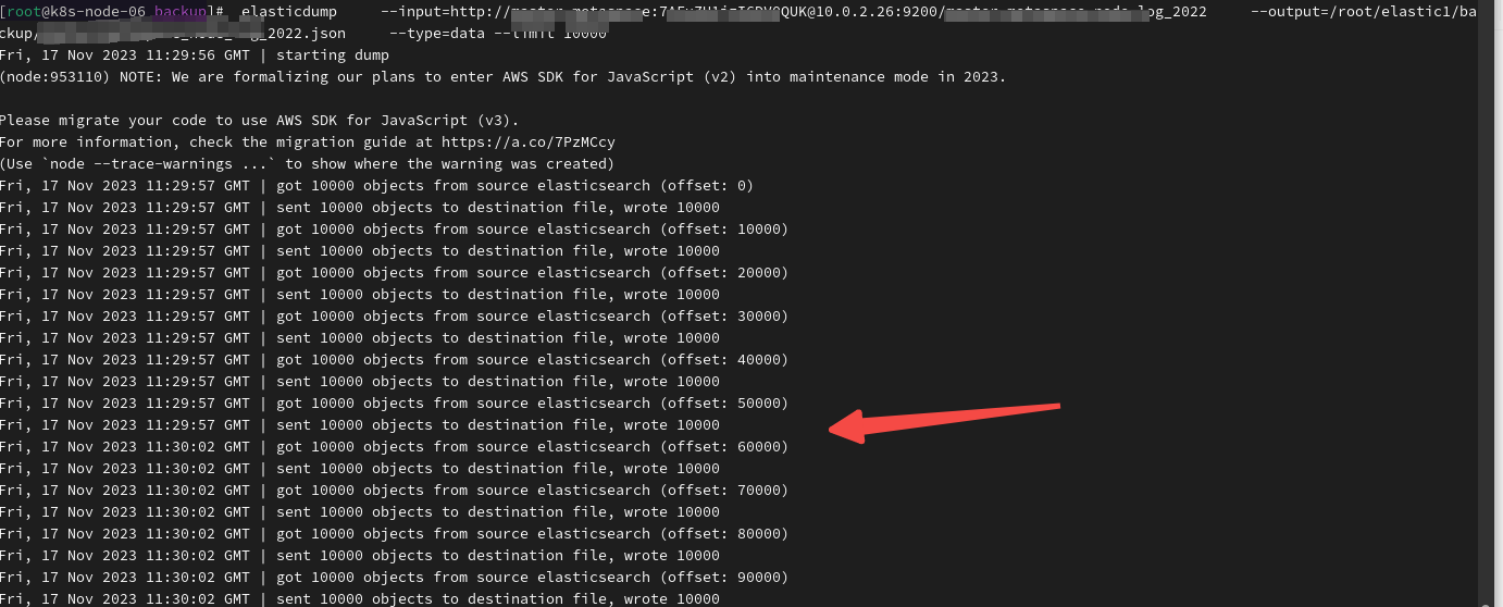 Elasticsearch备份与还原：使用elasticdump_elasticsearch_saynaihe-GitCode 开源社区