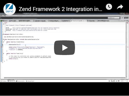专业级智能PHP IDE Zend Studio使用教程：Zend Framework 2集成（一）-CSDN博客