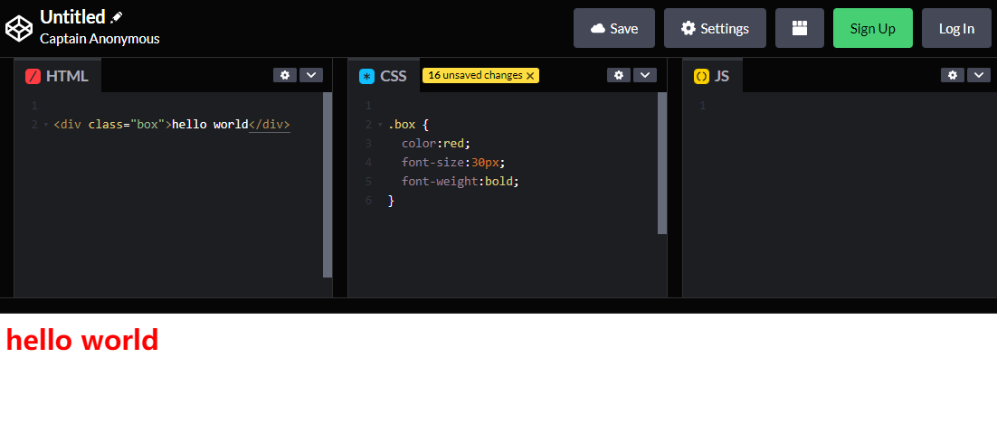 codePen前端编码神器-CSDN博客
