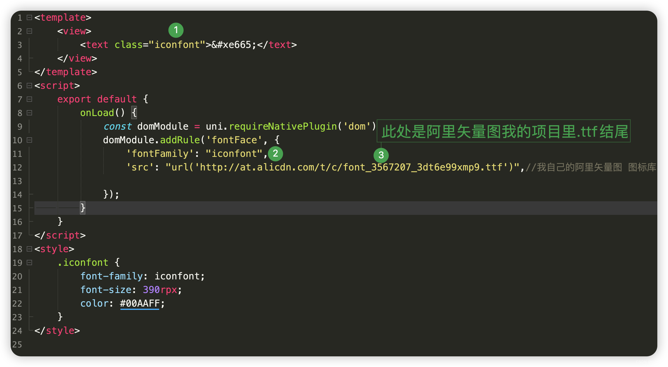 vue页面和nvue页面 、引用阿里图标库-图标方法_下载使用nvue的图标-CSDN博客