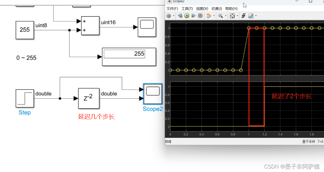 simulink 仿真时间 求解器 数据类型 delay模块_delay 如何仿真-CSDN博客