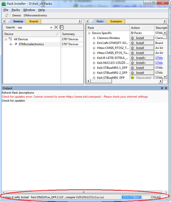 RT-Thread MDK开发环境搭建_finished: 0 information, 0 warning, 0 error and 1 ...