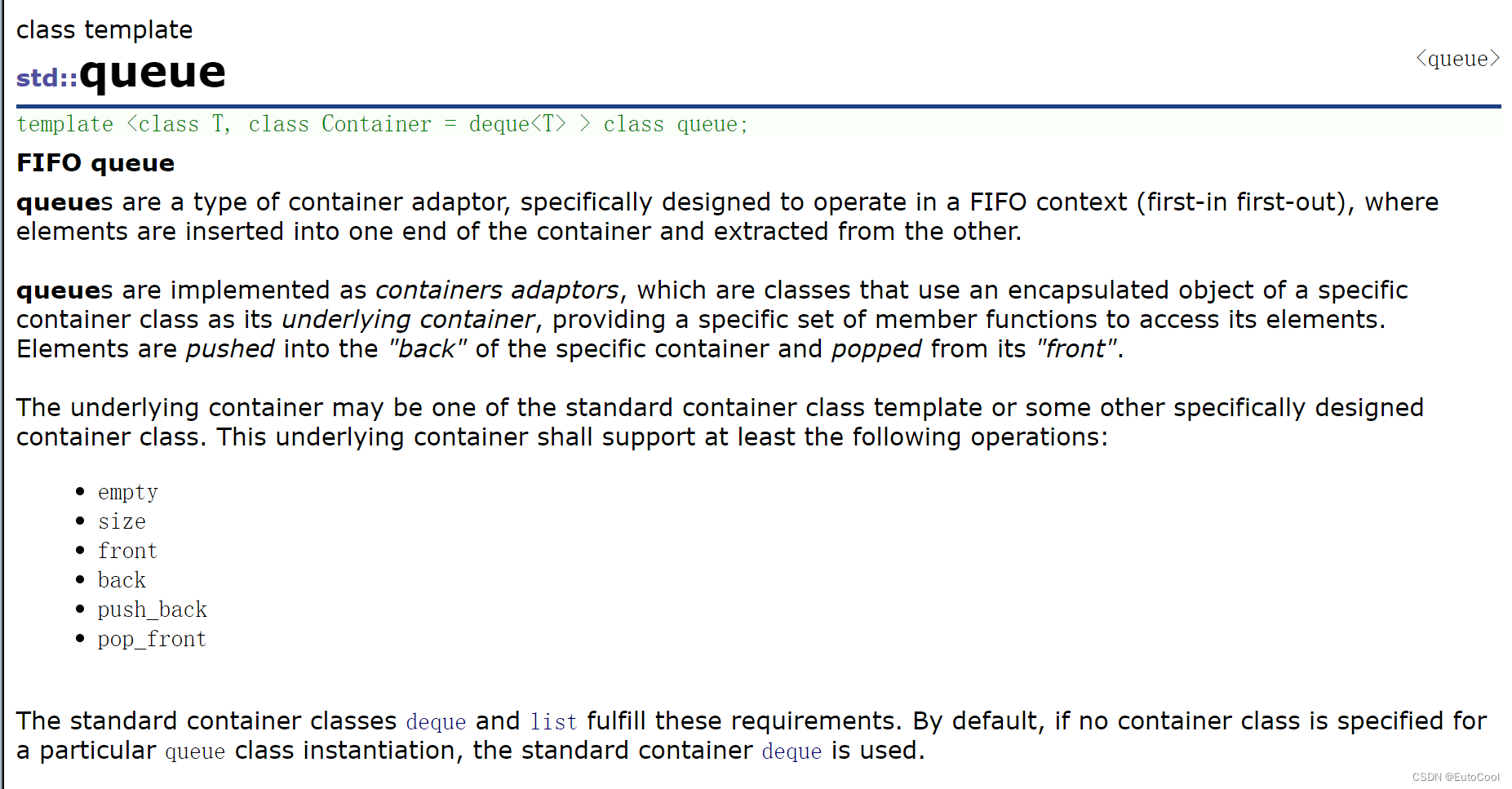 STL——queue_stl queue 接口-CSDN博客