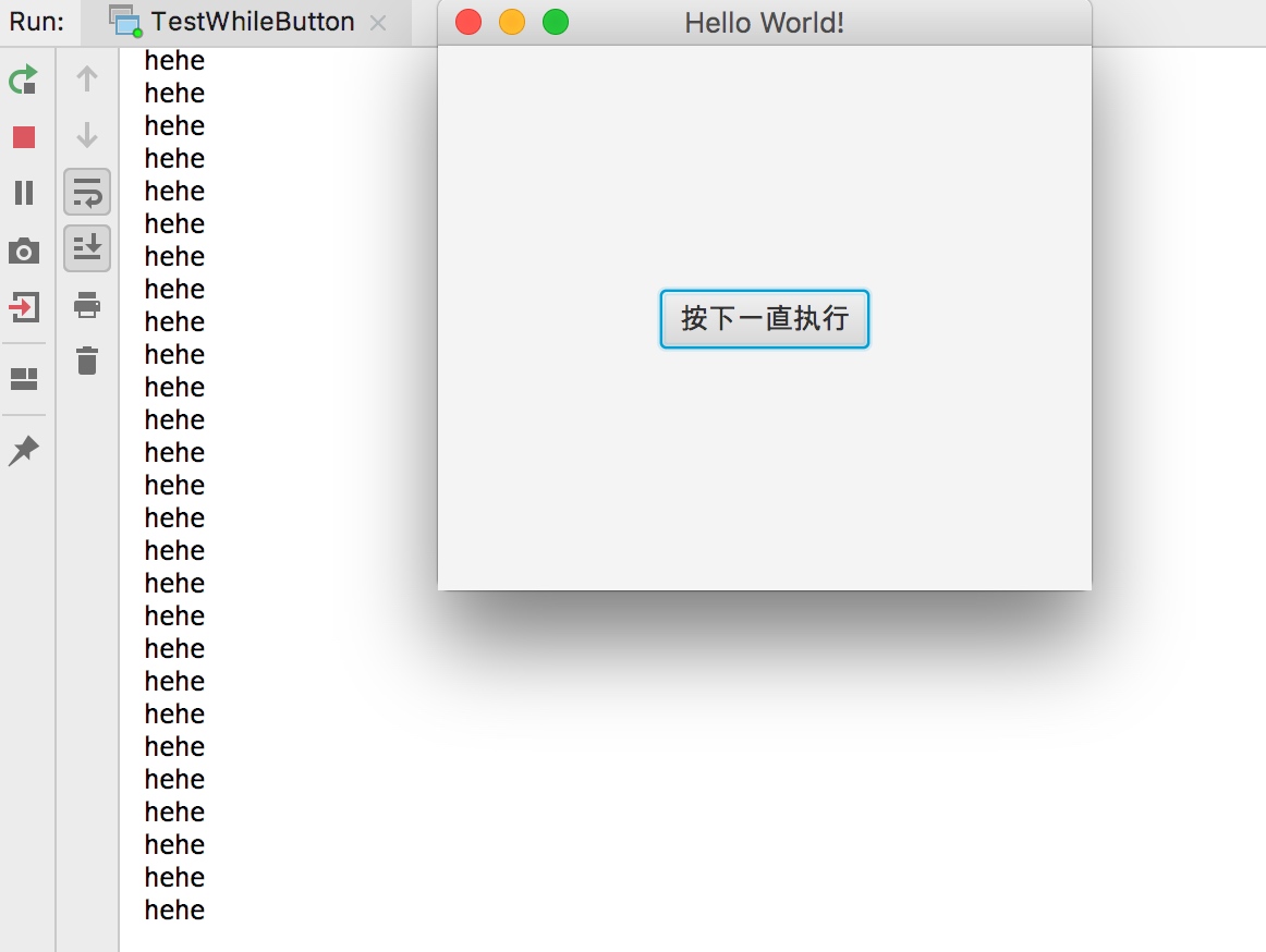 JavaFx - 按下 Button 一直触发按钮事件_javafx onaction-CSDN博客