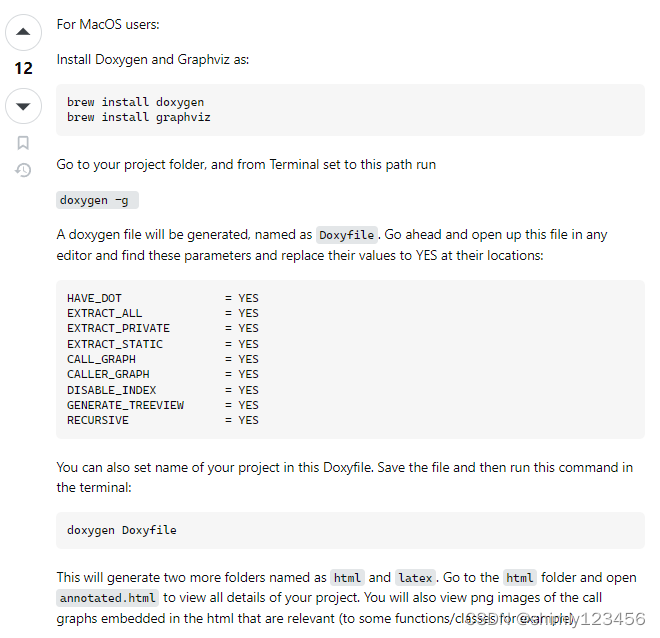 使用 doxygen 生成项目的 callgraph call graph，函数调用图_doxygen生成函数调用图-CSDN博客