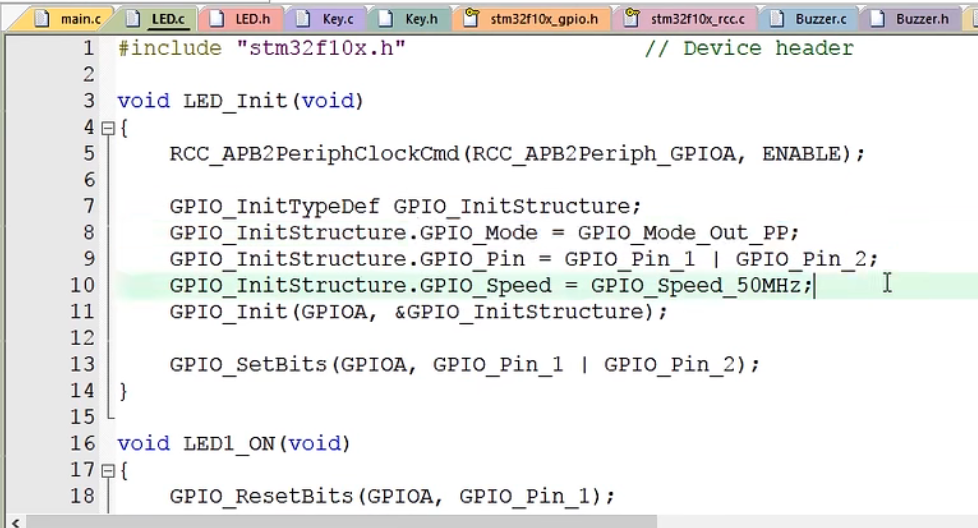 STM32入门教程-2023版【3-4】总结GPIO使用方法-CSDN博客