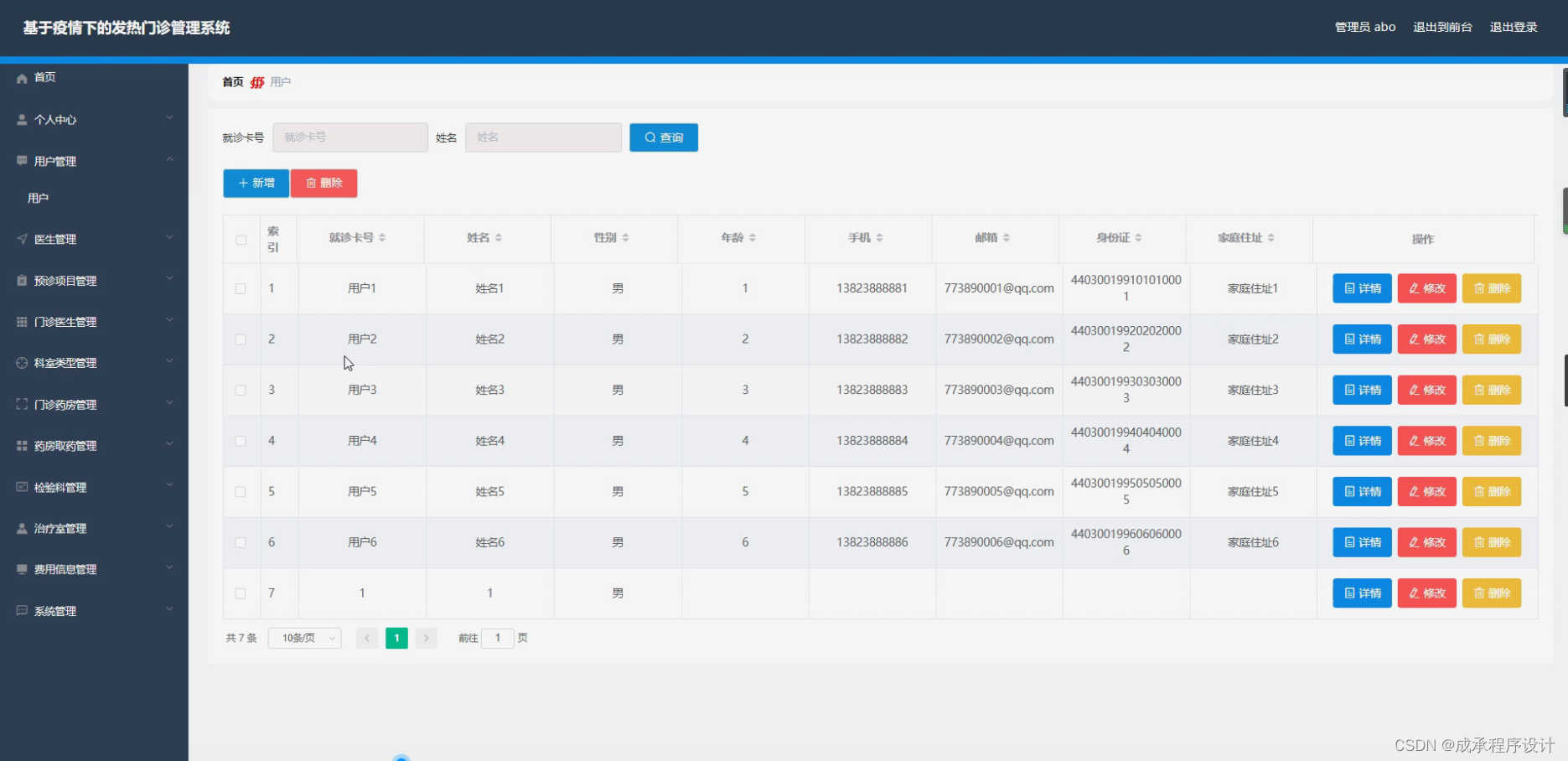 Java基于疫情下的发热门诊管理系统开题源码《发热门诊管理系统设计与实现》 Csdn博客