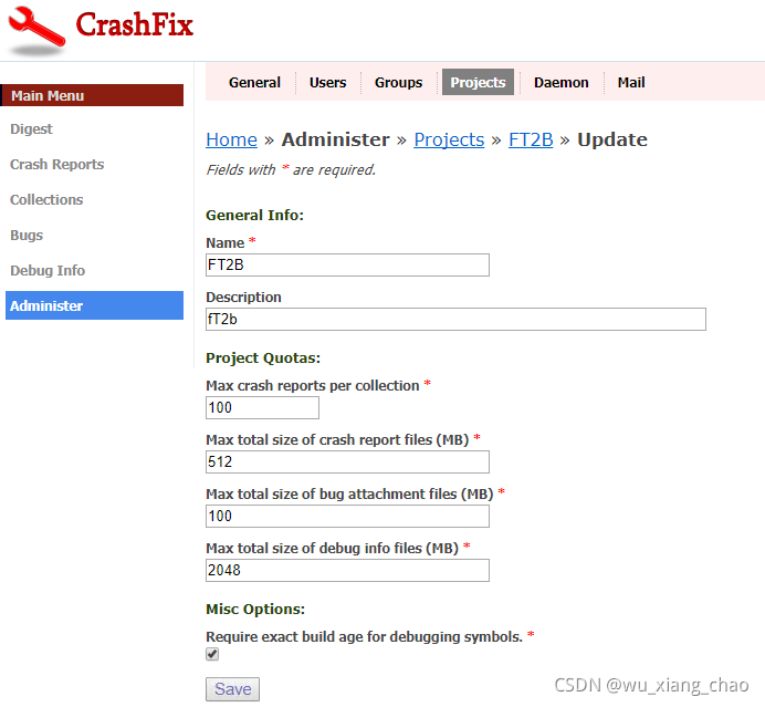 crashfix平台搭建-CSDN博客