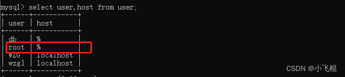 解决javasqlsqlexception Null Message From Server “host ‘ipxxx‘ Is Not Allowed To Connect异常 2664