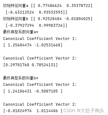 《应用多元统计分析》第十章 典型相关分析（CCA）如何求样本典型系数向量 原理+例子求解_cca分析-CSDN博客