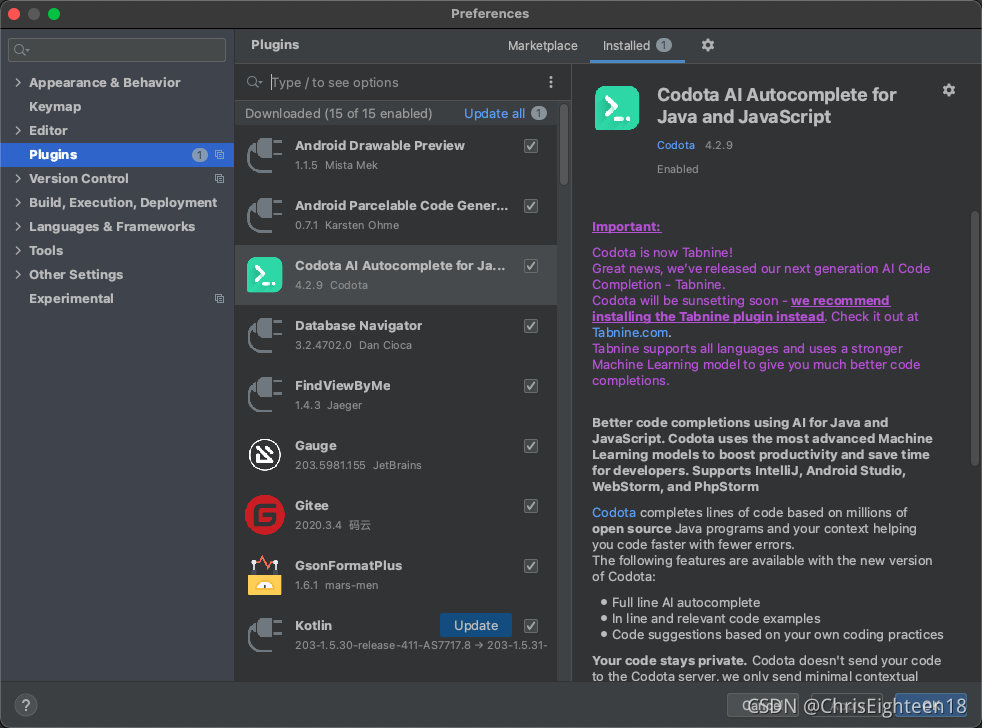 【android开发插件】Codota ——AI代码补全工具，不仅仅只有补全！-CSDN博客
