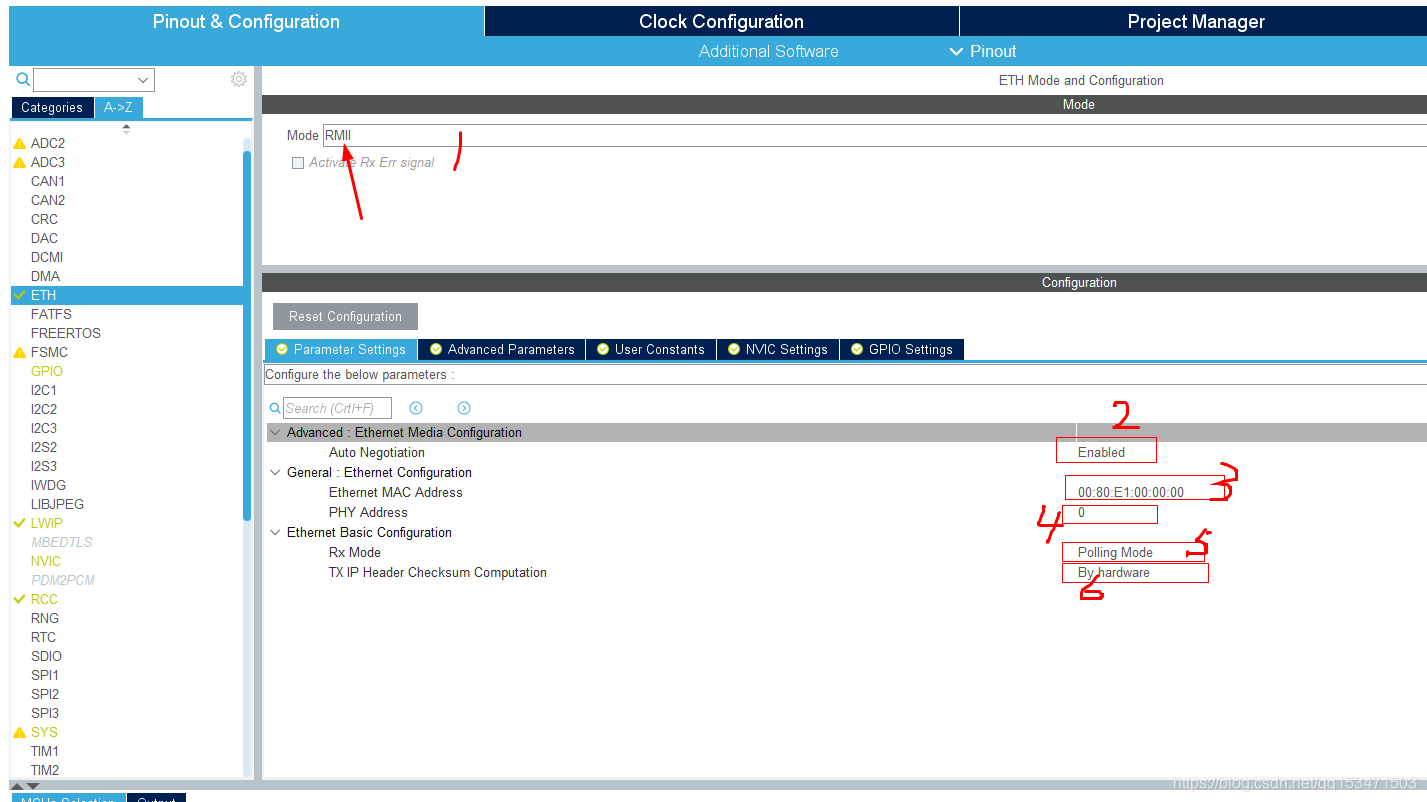 STM32F407 + LAN8720A + LWIP 实现TCP服务器_stm32f407 lan8720-CSDN博客