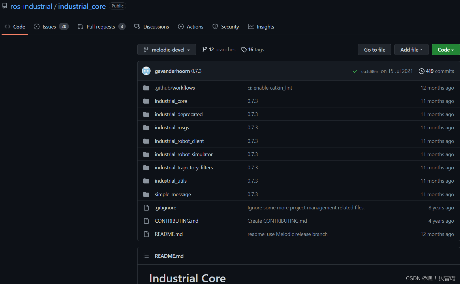 ros noetic安装ros-industrial-core_ros-industrial noetic-CSDN博客