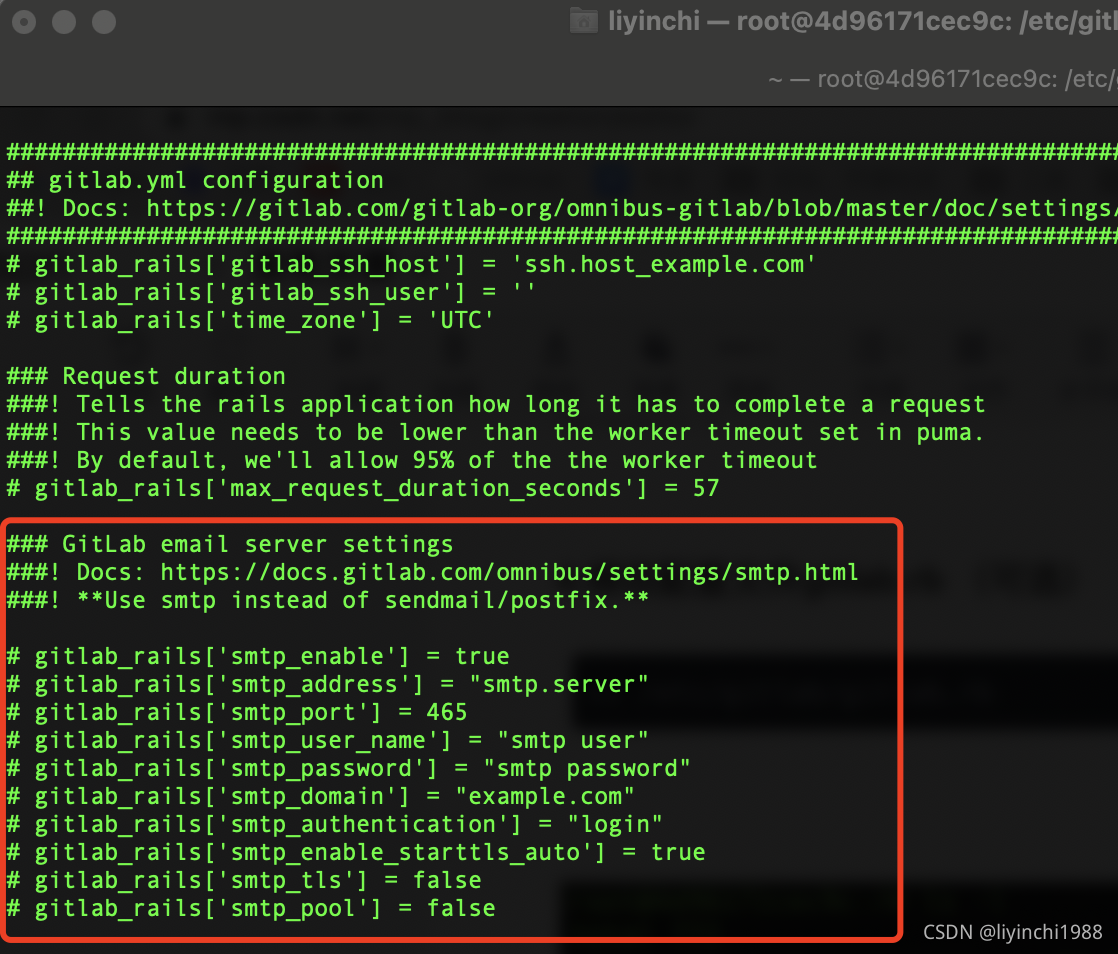 Docker部署Gitlab_docker gitlab.rb 反向代理-CSDN博客