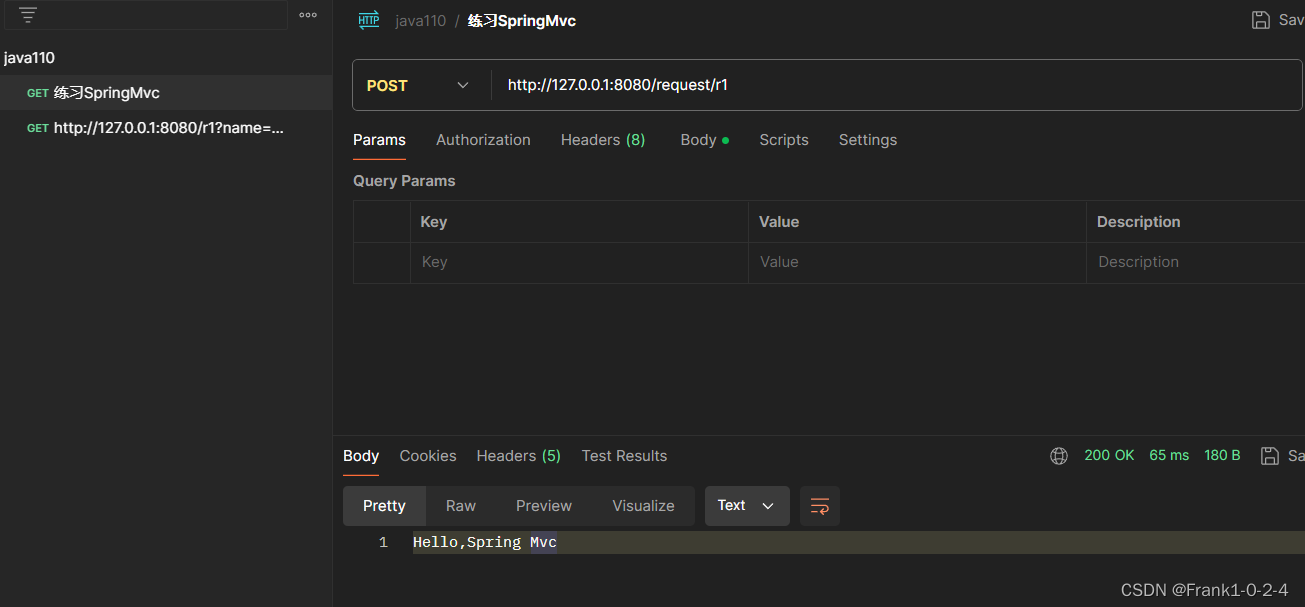 Spring框架的学习SpringMVC（1）-CSDN博客