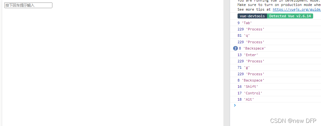 Vue学习，键盘事件监听，常用的键盘别名和编码_usekeypress键盘事件keycode 和别名-CSDN博客