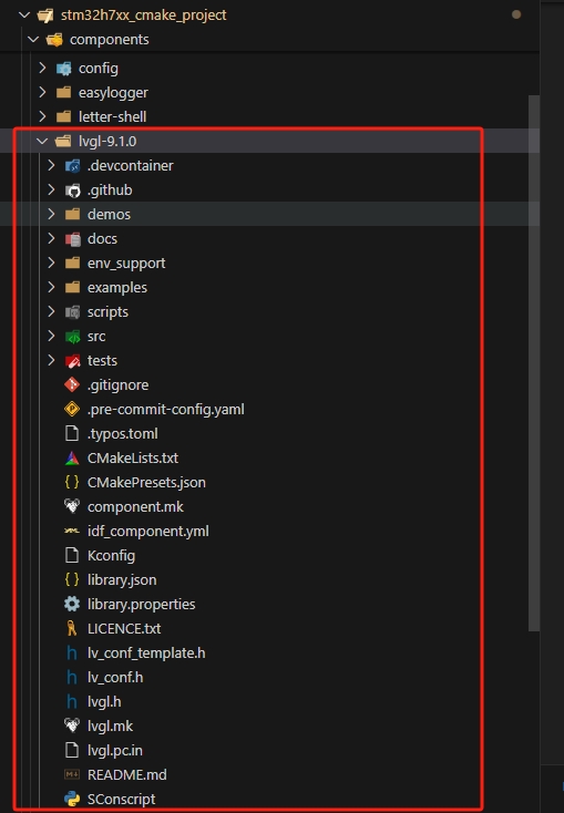 vscode_cmake_stm32_lvgl移植及显示优化-CSDN博客