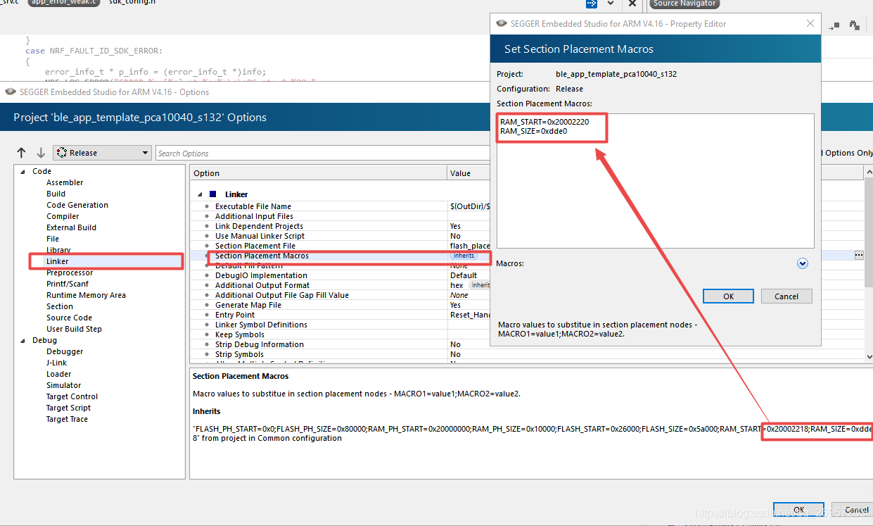 nRF52840使用ble_app_template中出现NRF_ERROR_NO_MEM 和 NRF_ERROR_INVALID_PARAM解决办法_android ble nrf52840 ...