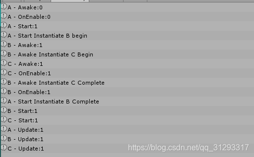 探索笔记 - Unity生命周期和实例化GameObject的相关时序问题_unity gameobject awake和序列化顺序-CSDN博客