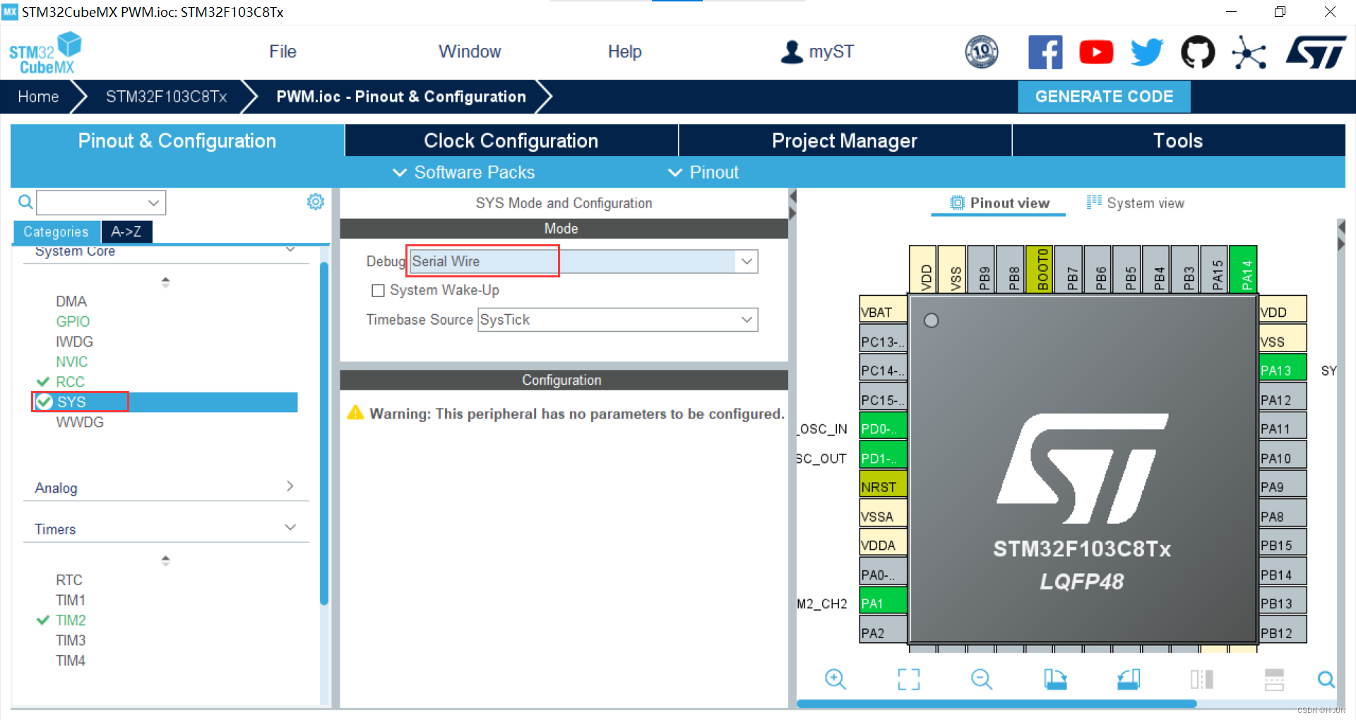 基于STM32的呼吸灯（pwm）_stm32怎么做呼吸灯-CSDN博客