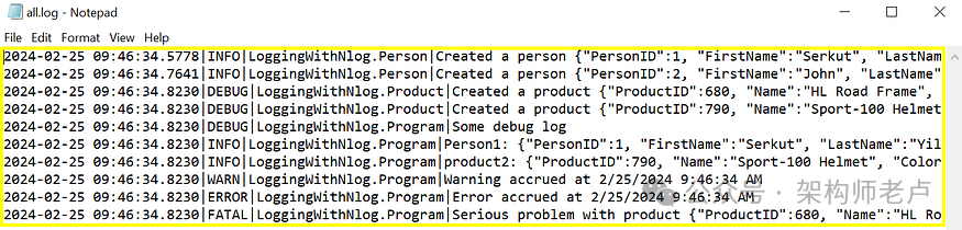 在C#中使用 NLog 库进行日志记录_c# nlog-CSDN博客