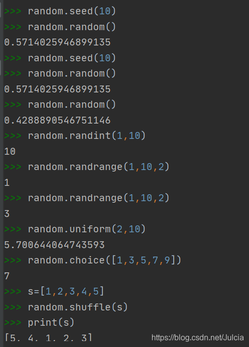 Python学习笔记 Part09--random库的使用_数据库使用rand函数随机生成0-200中的100 个整数-CSDN博客