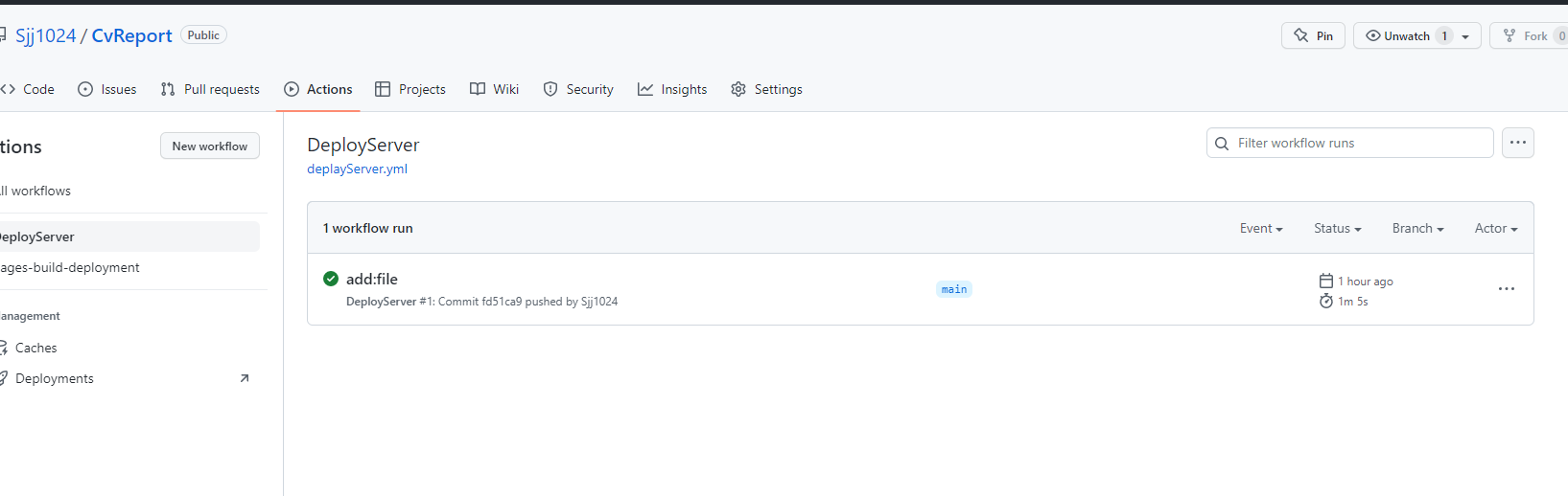 使用github Actions自动部署vue项目到nginx服务器如何把github上部署的网页部署到个人服务器上 Csdn博客
