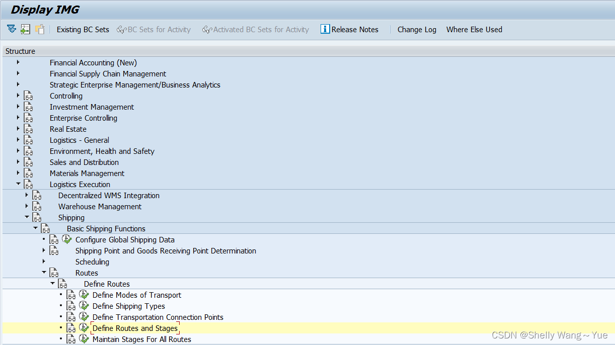 SAP-SD 路线Route相关的知识点_sap route-CSDN博客