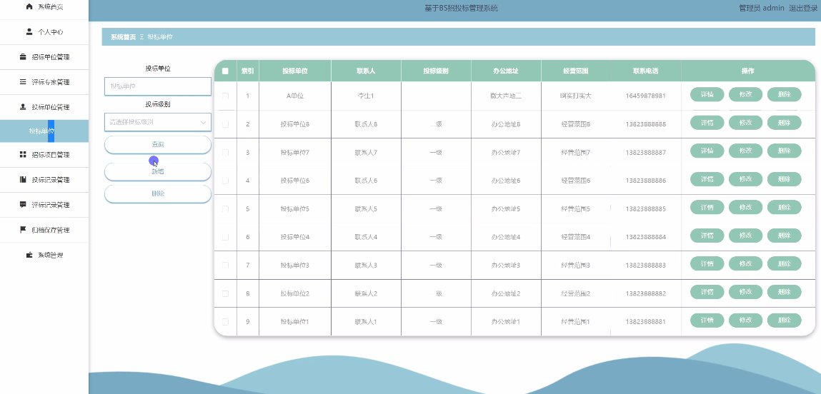 基于springbootvue招投标管理系统设计和实现源码lw部署讲解springboot 招投标 Csdn博客