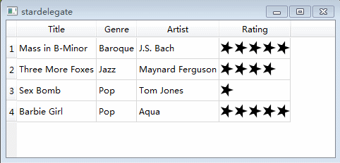 QT模型视图MVC系列教程（5）---自定义委托Delegate编辑时显示_setitemdelegate-CSDN博客