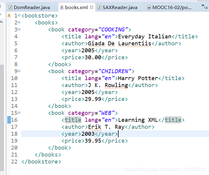 XML解析技术详解-CSDN博客
