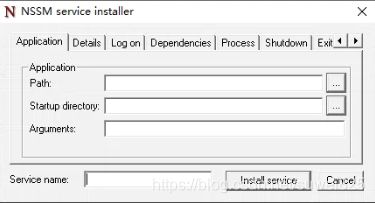 Windows环境配置nginx和Jar包自启动（使用NSSM）_nssm jar-CSDN博客