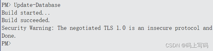 ASP.NET Core中EF Core实现数据迁移_efadd-migration build failed-CSDN博客