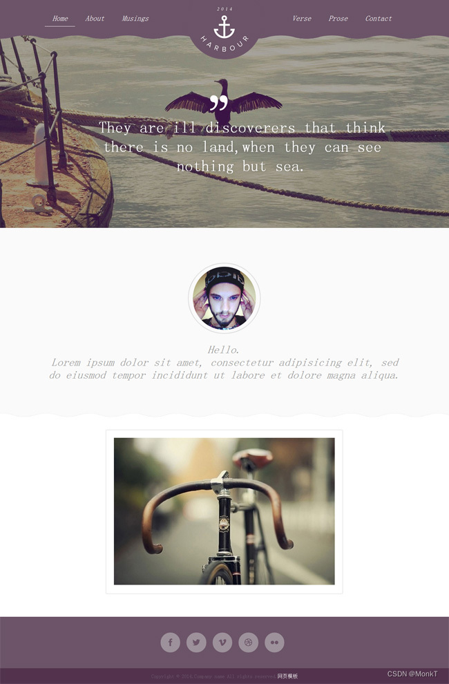 分享113个HTML旅游交通模板，总有一款适合您_旅游网页设计模板html-CSDN博客