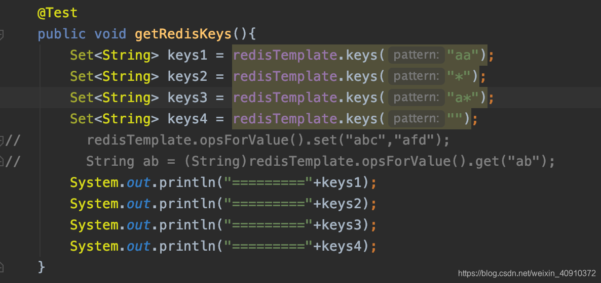 RedisTemplate如何获取符合要求的key_redistemplate.keys(key)-CSDN博客