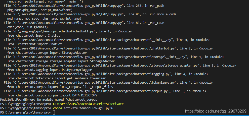ChatterBot初体验_chatterbot下载-CSDN博客