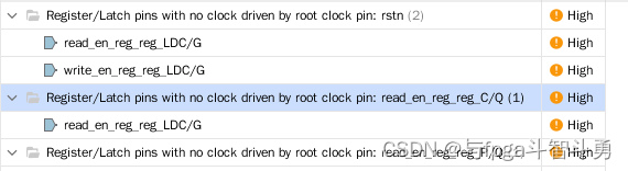 Register/Latch pins with no clock driven by root clock pin-CSDN博客