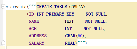 python数据库 sqlit3_near "creat": syntax error-CSDN博客