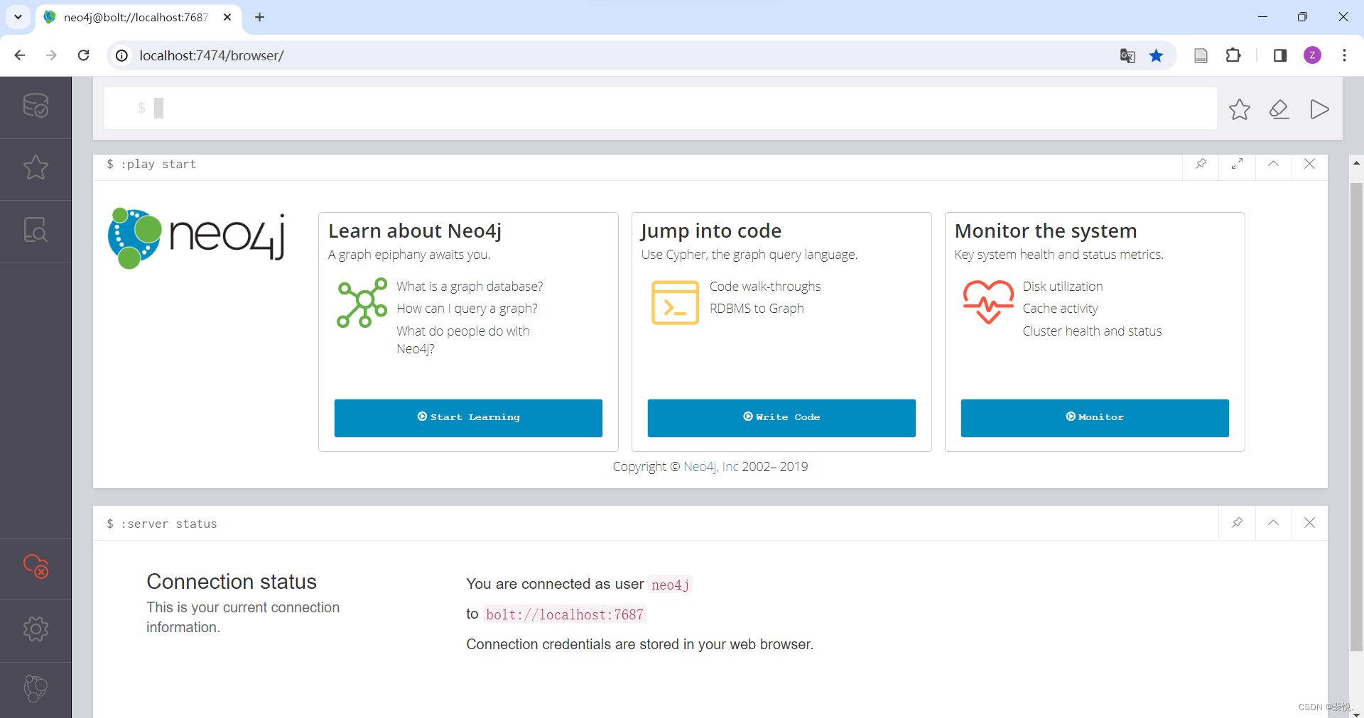 neo4j安装及启动（3.5.8）_neo4j 3.5-CSDN博客