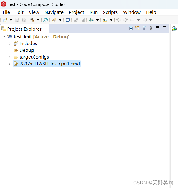 TMS320F28377D学习日志：day1新建CCS工程_28377新建工程-CSDN博客