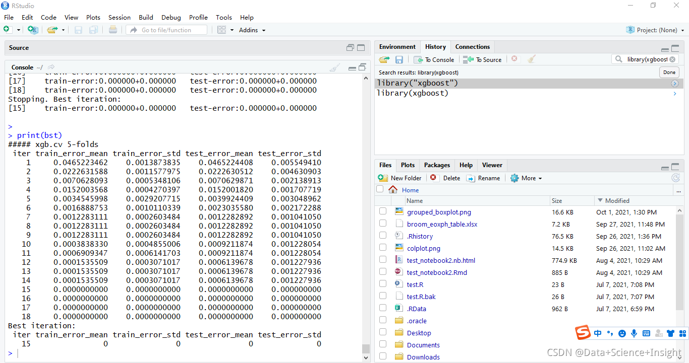R语言构建xgboost模型使用早停法训练模型（early stopping）：自定义损失函数（目标函数、loss function、object function）、评估函数 ...