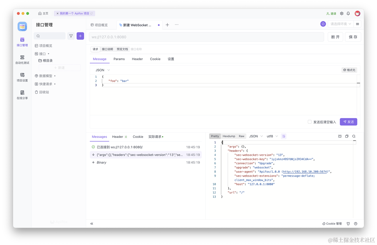 调试 WebSocket API 技巧分享_apifox测试websocket-CSDN博客