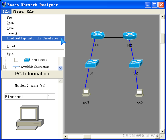 Netsim网络模拟器的使用_boson netsim-CSDN博客