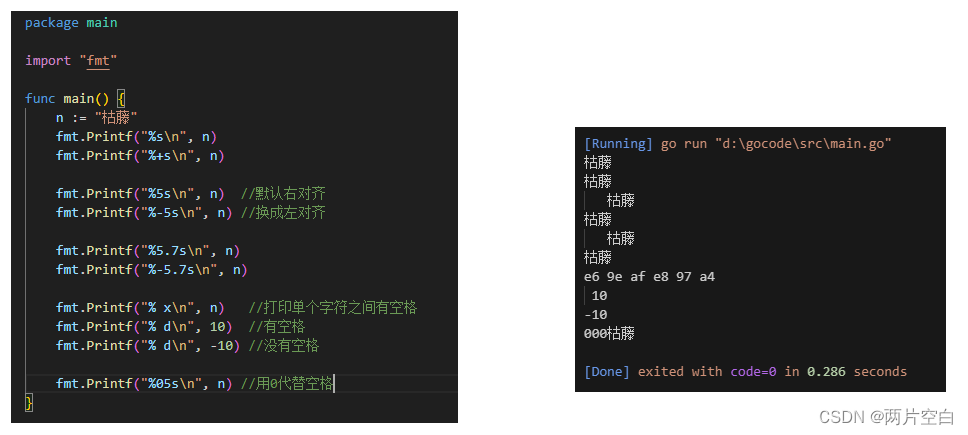 Go常用的标准库——fmt，time_go fmt-CSDN博客