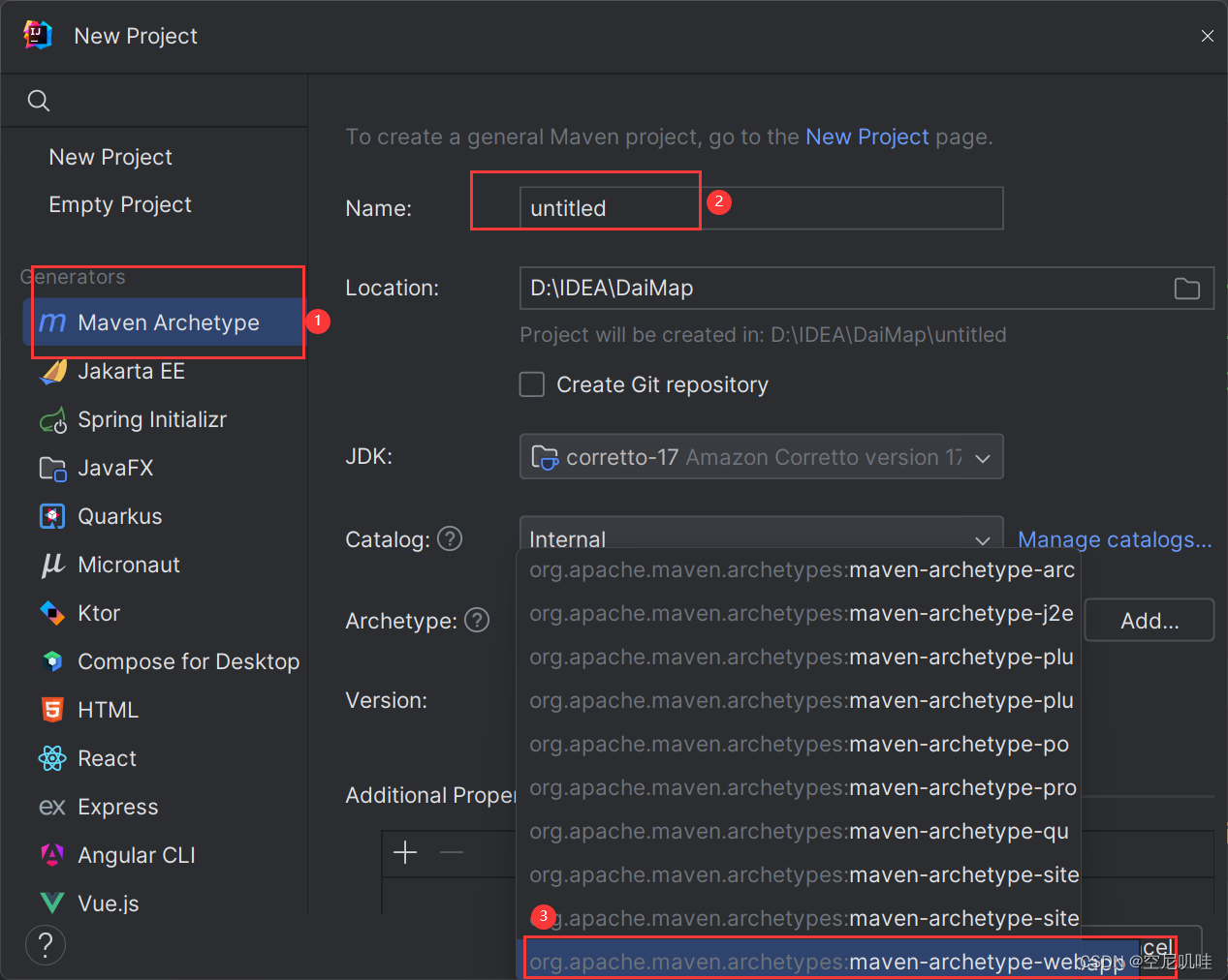 2023版IDEA中创建Maven Web项目_idea使用maven创建web项目-CSDN博客