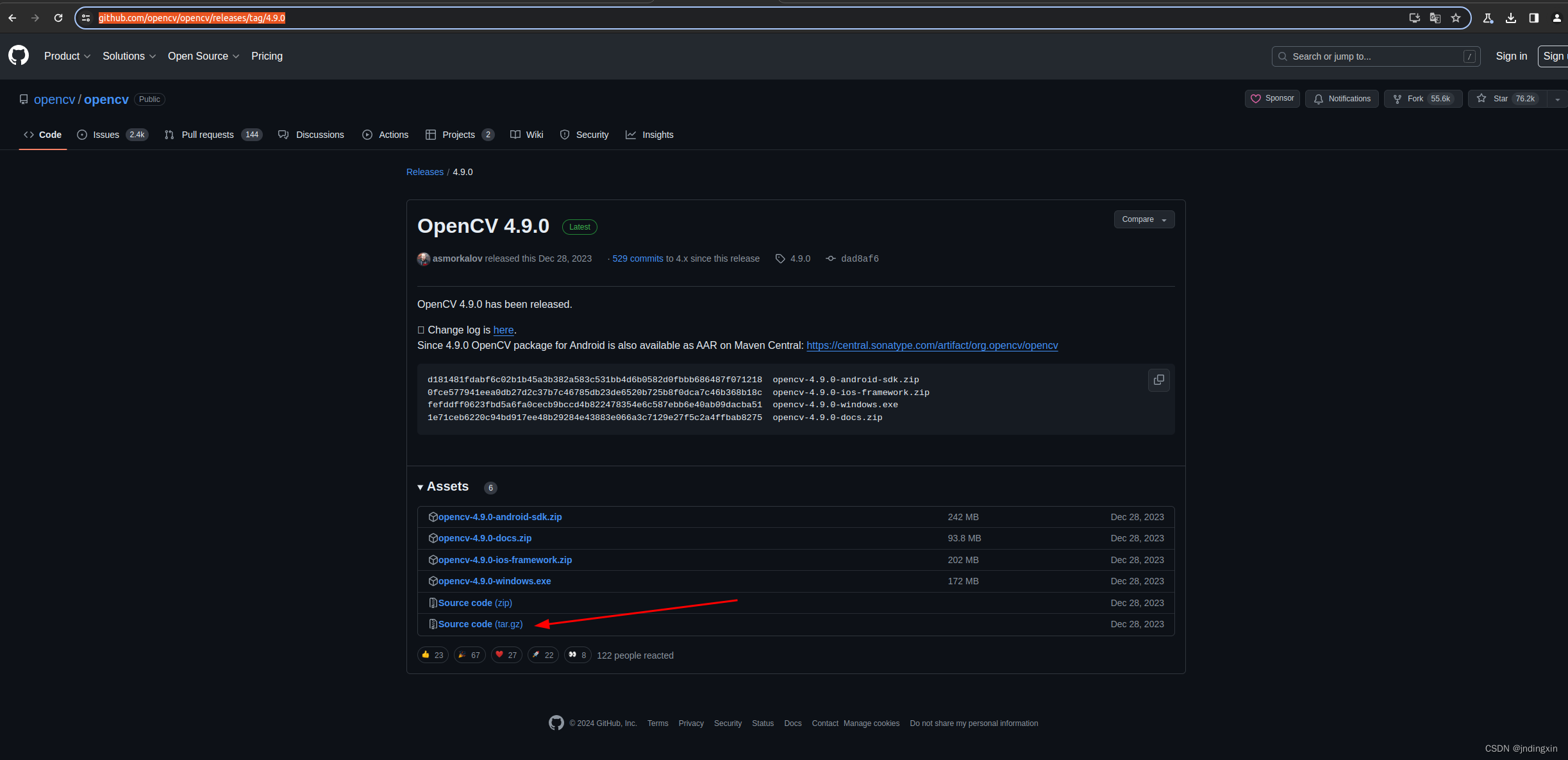 ubuntu22.04编译OpenCV4.9(带contrib-4.9.0）_ubuntu22.04安装opencv4.9-CSDN博客